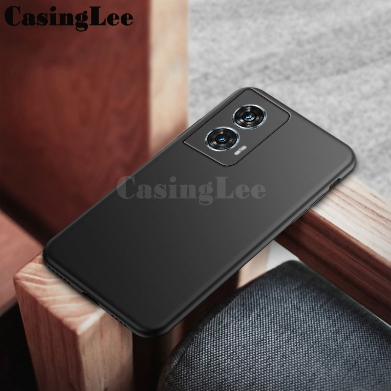 For Moto G85 Case Ultra Thin Smooth silicon Matte Back Soft Cover For ...