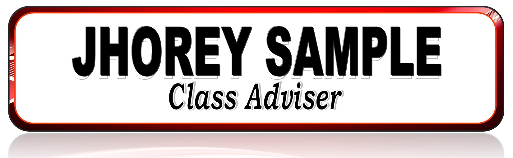 desk name plate table top name plate affordable customized acrylic with ...