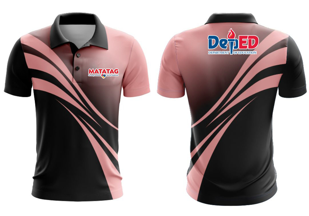DEPED MATATAG POLO SHIRT UNIFORM FULL SUBLIMATION POLO-Shirt FOR WOMEN ...