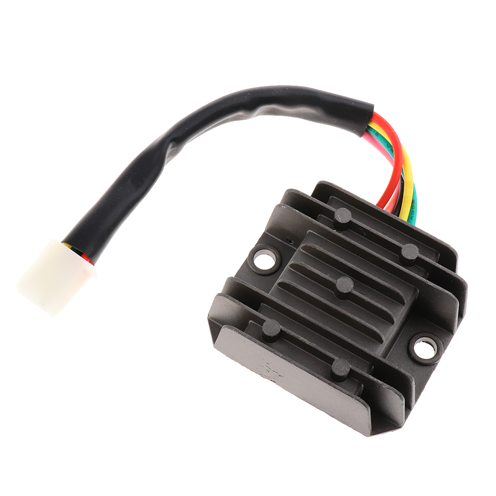 1 Pcs 12v 4 Wires Voltage Regulator Rectifier Motorcycle/boat Motor/atv ...