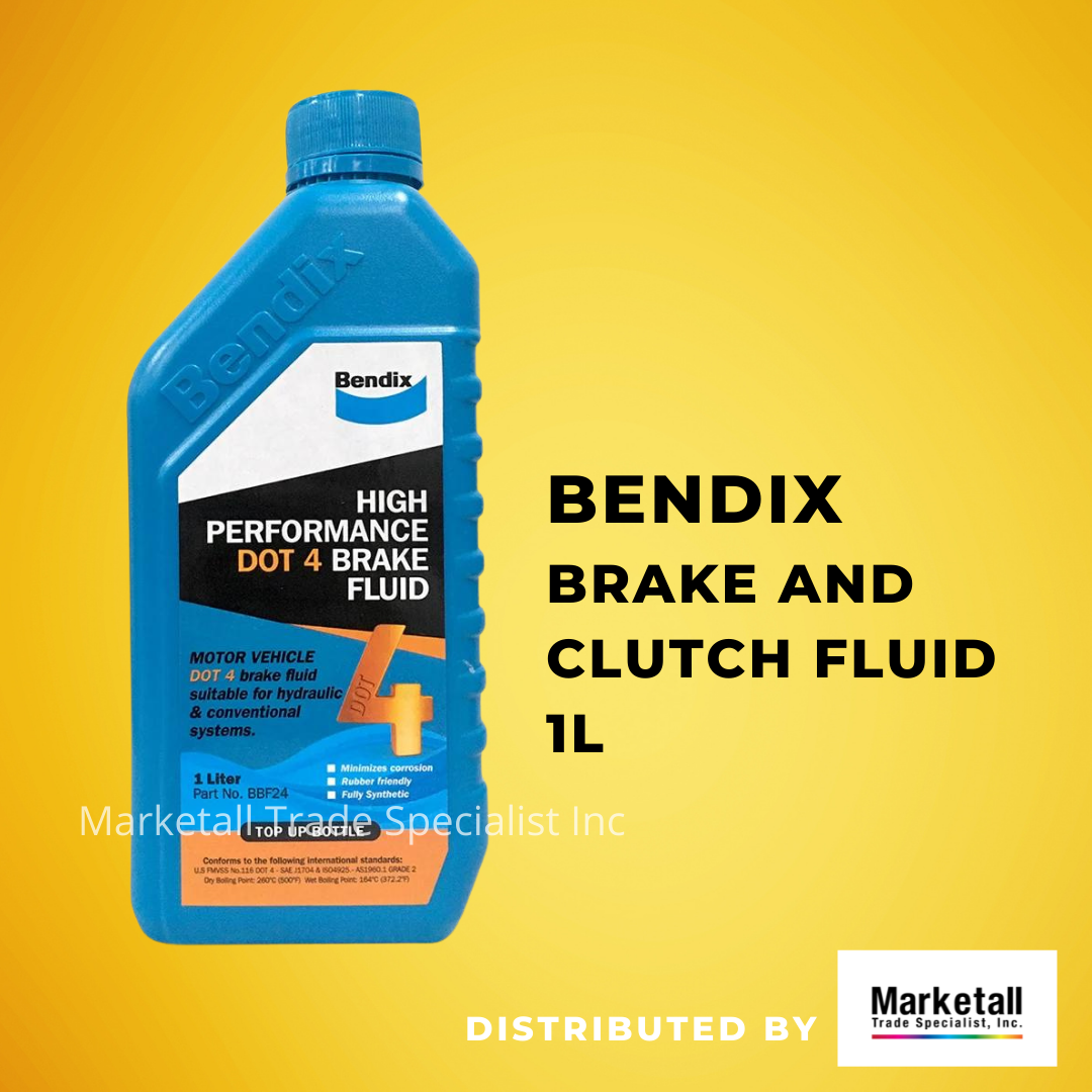 Bendix Brake Fluid DOT 4 Fully Synthetic 1L | Lazada PH
