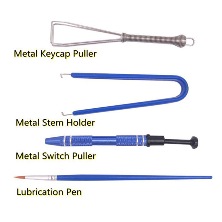 1Set Mechanical Keyboard Keycap Switch Tool Kits Metal Puller Remover ...