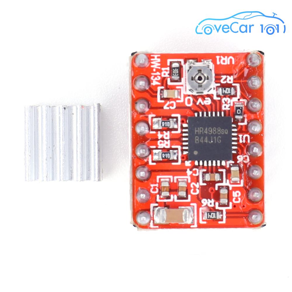 มอเตอร์สเต็ปแบบ A4988พร้อมฮีทซิงค์3D A4988ไดร์เวอร์การครอบคลุมป้องกัน ...