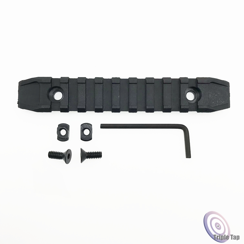 Triple Tap Sport Equipment Tactical Mlok Picatinny Rail For M-Lok ...