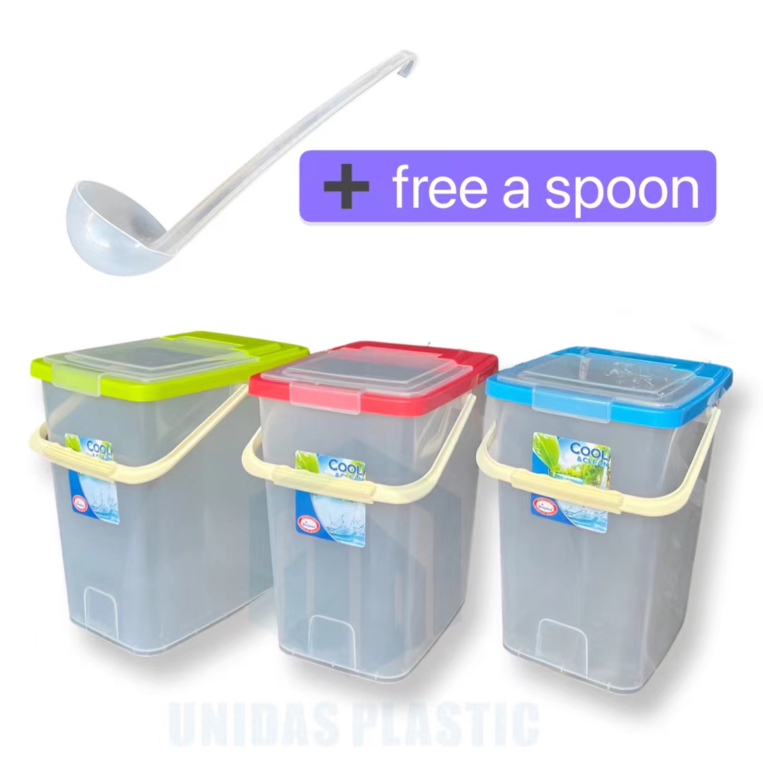 UNIONE 15 liters ice bucket/ cool juice dispenser with ladle | Lazada PH