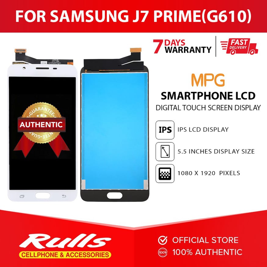 Smartphone LCD for Samsung J7 Prime (G610) Digital Touch Screen Display ...
