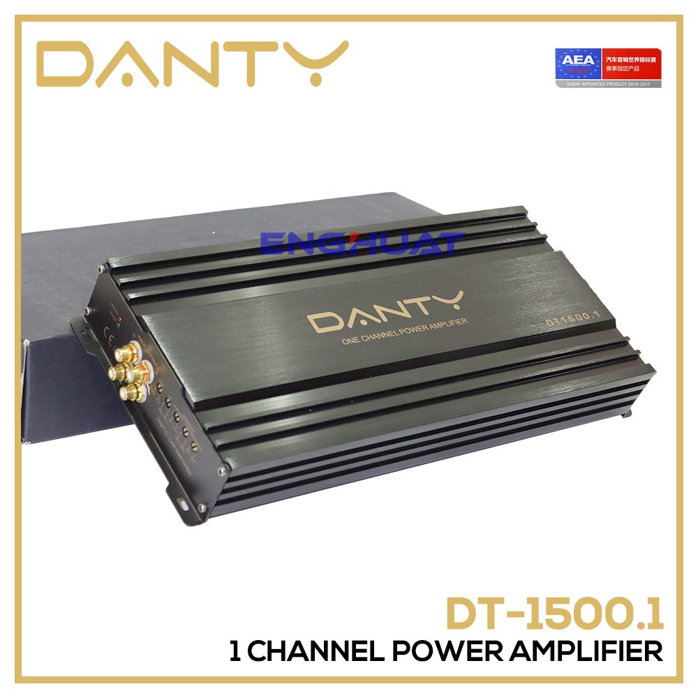 DANTY DT-1500.1 | Monoblock Power Amplifier MOSFET 1500W | DANTY ...
