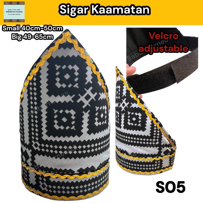 Hat Sigar kadazan dusun sabah tanjak tradisional siga sigal kaamatan ...