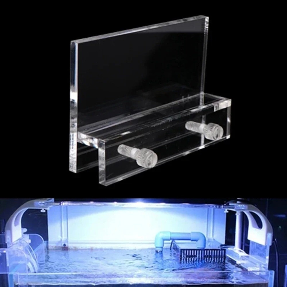 Easy Installation Clear Acrylic Aquarium LED Light Holder Hanging ...