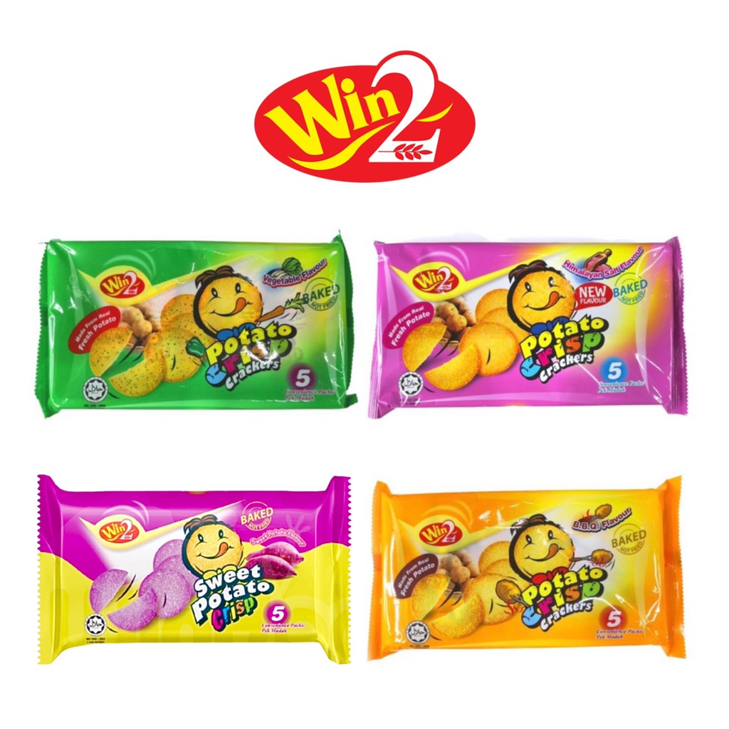 Win2 มันฝรั่งทอด4รสชาติ Potato Crisp Crackers 4 Flavors - Baby Goods by ...