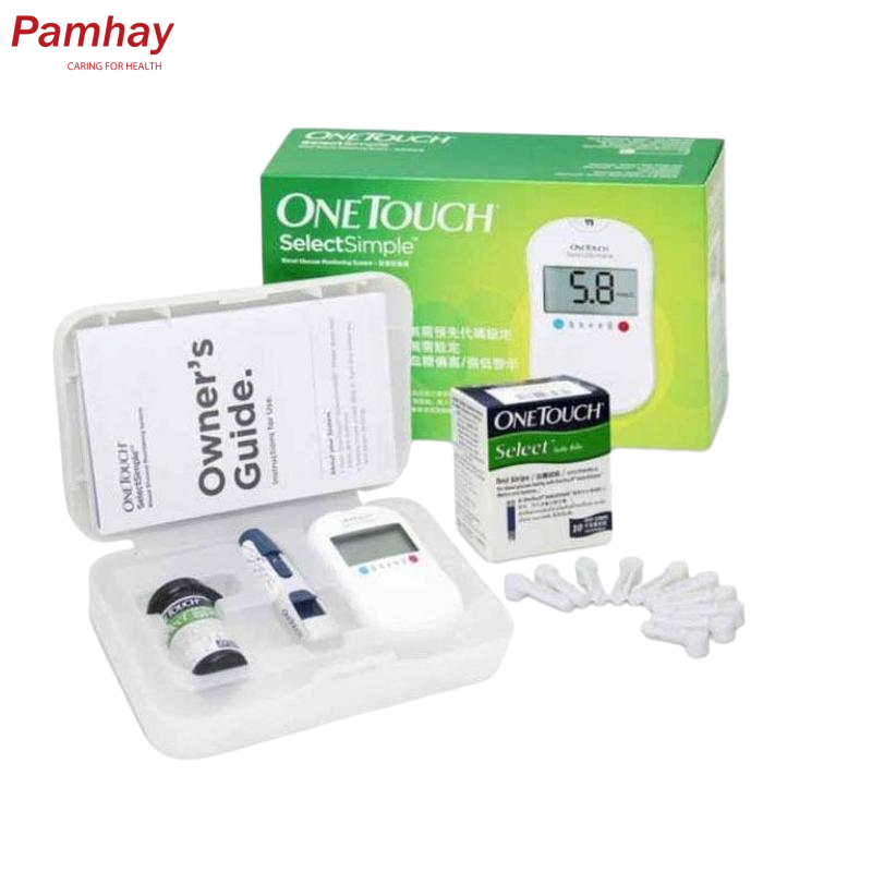 Glucometer Set ：One Touch / Onetouch Select Simple Blood Glucose ...