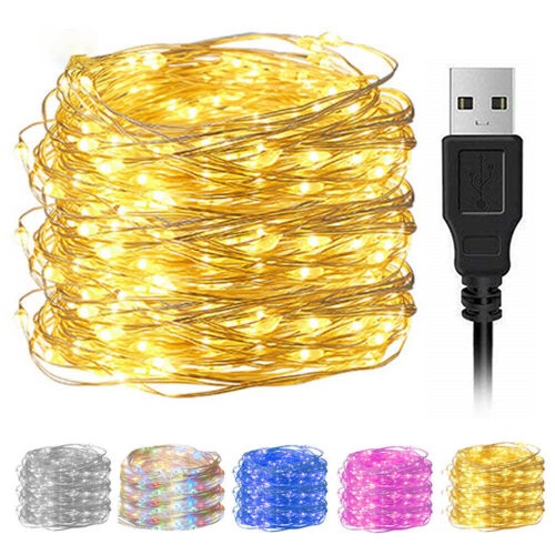 led string light 2m 10m 20m usb powerline fairy lights string lights ...