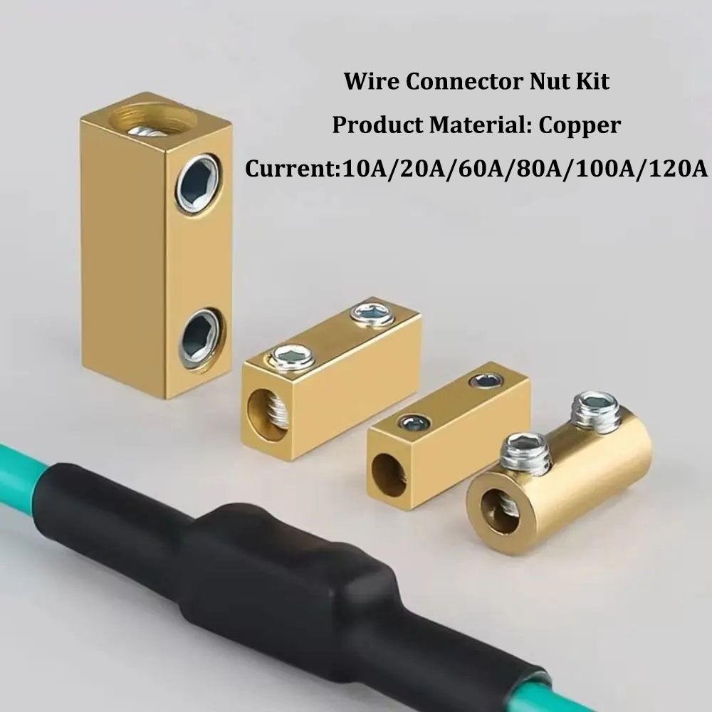 Round 10/20/60A Terminal Block High Current High Power Electrical Wire ...