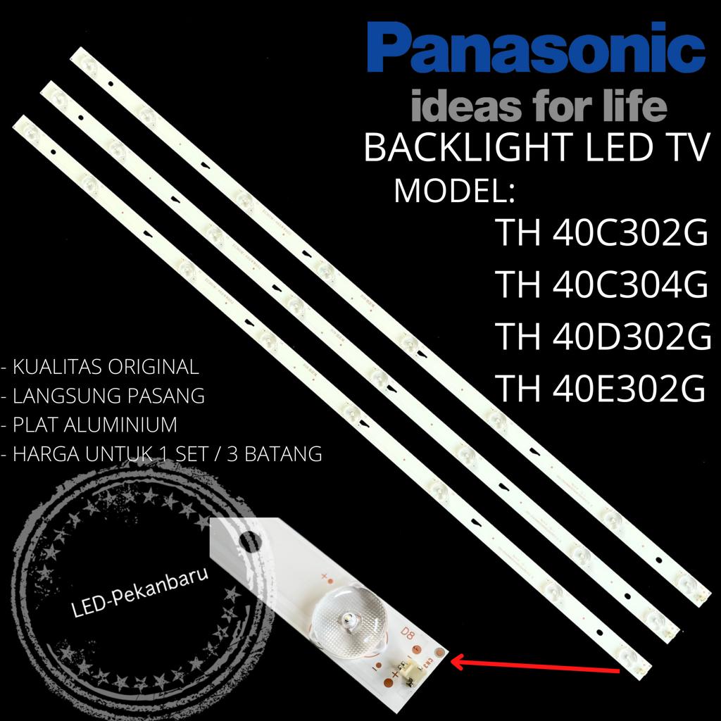 BACKLIGHT LED TV PANASONIC 40 INC TH-40D302G 40D302 40E302G 40E302 ...