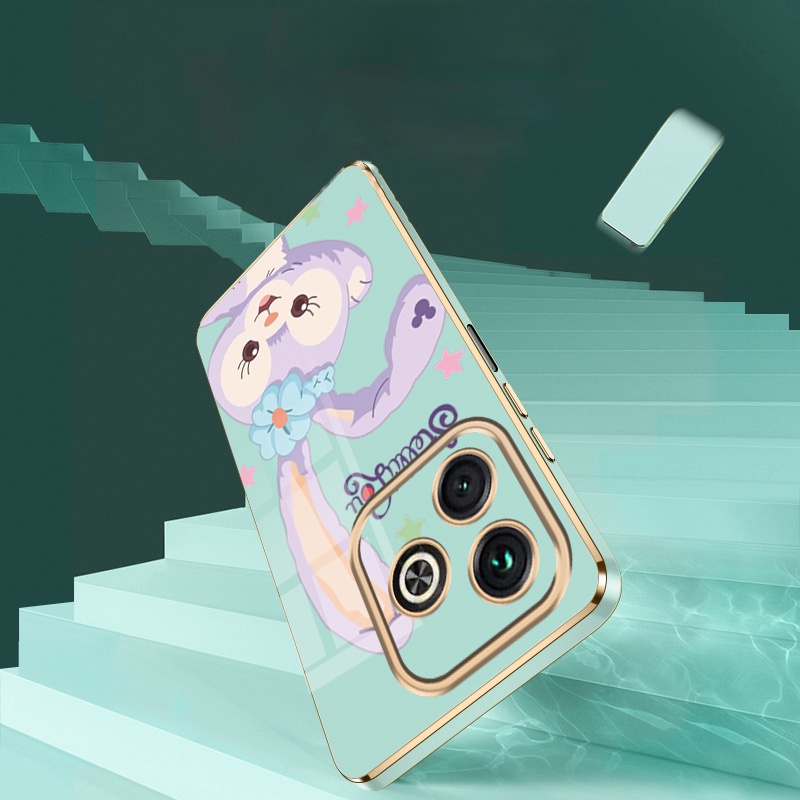 [Free Strap] realme C63 C 63 Lovely Stellalou 6D Plating Square Edges ...