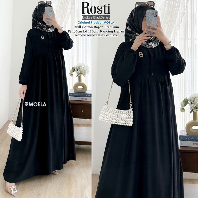 BLACK SERIES ROSTI DRESS RAYON TWILL 1511 | Lazada Indonesia