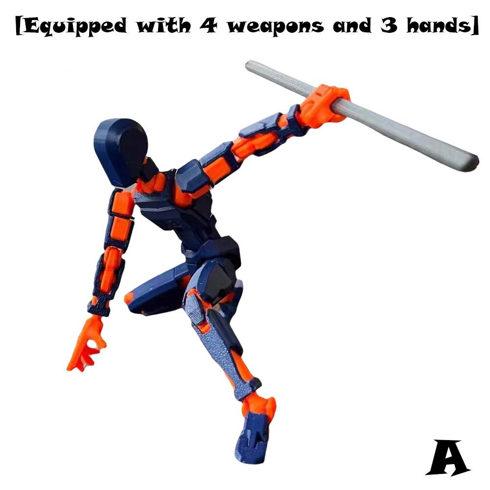 Action Figure Multi-jointed Movable Robot 3D Printed Shapeshift Toys ...