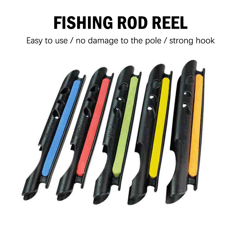 Fishing Coiling Plate Clip On Rod Fishing Line Holder Line Winding ...
