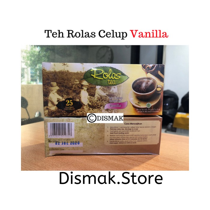 Teh Rolas Celup Vanili / vanilla | Lazada Indonesia