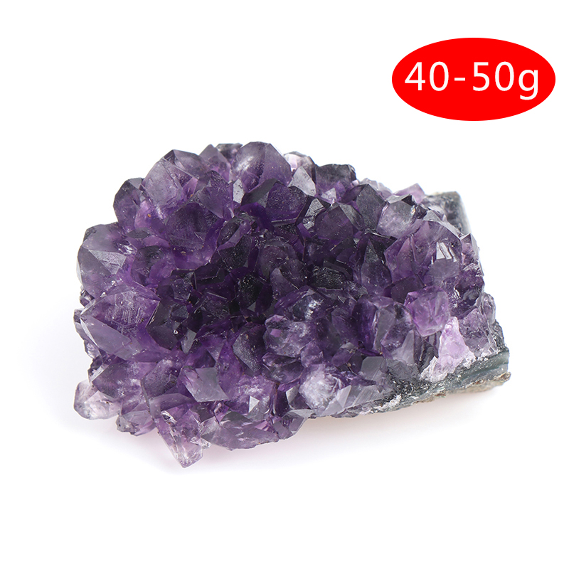 Natural Amethyst Cluster Quartz Crystal Mineral Specimen Healing Stone ...