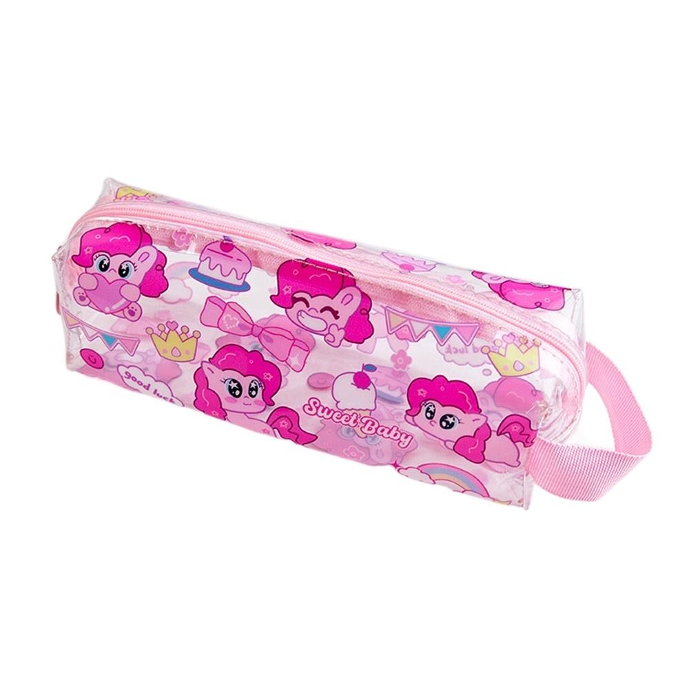 RTHRT รูปลักษณ์สูง กล่องดินสอใส Kawaii จุได้มาก การออกแบบพิเศษ กระเป๋า ...