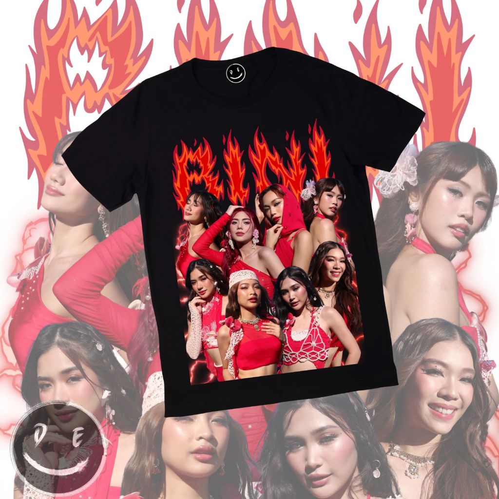 BINI SHIRT VER 4 ALL MEMBERS / BINI P-POP GROUP / FAN MADE BINI SHIRT ...