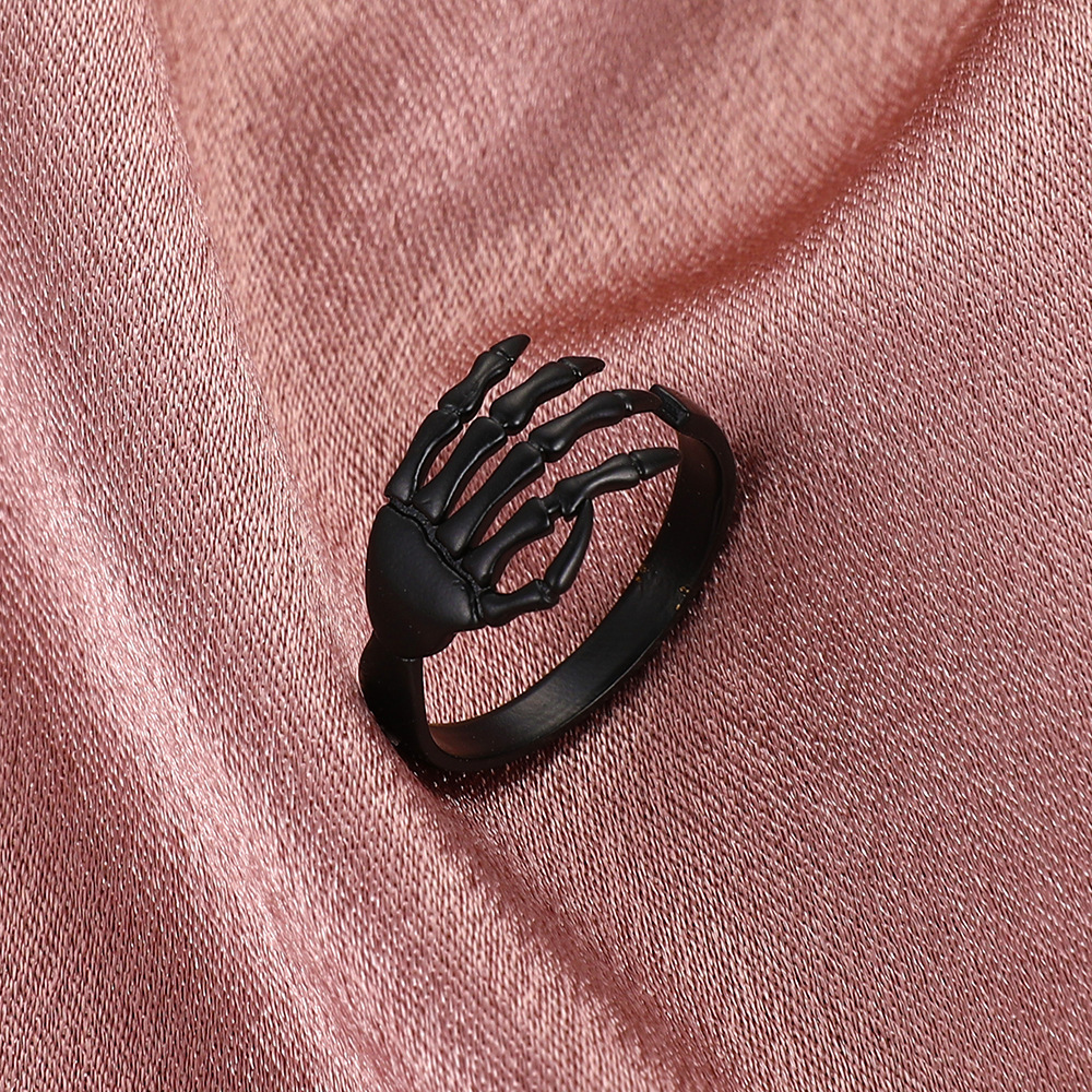 【Special offer】Vintage Antique Open Claw Ring Punk Gothic Adjustable ...