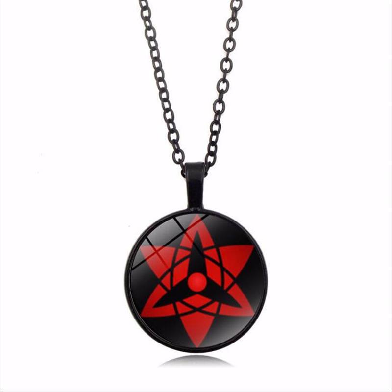 【Factory Store】Naruto Uzumaki Sharingan Series Time Gem Necklace ...