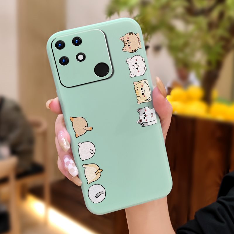 Cartoon Camera all inclusive Phone Case For OPPO Realme Narzo 50A Solid ...