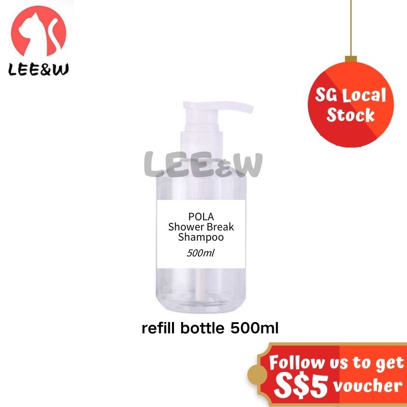 JAPAN POLA Shower Break Shampoo / Rinse In Shampoo (10L / 500ml ...
