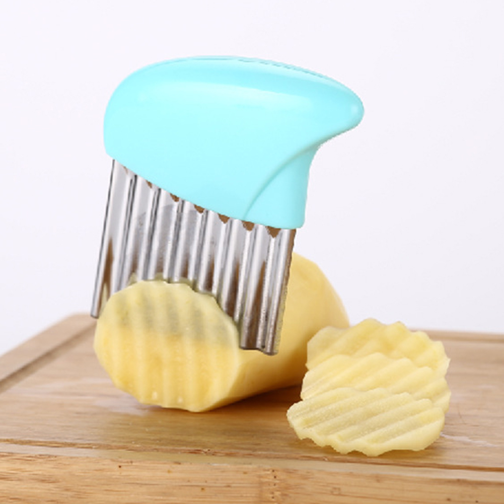 【Best Lrice】Multifunctional Wave Onion Potato Slicer French Fries Salad ...