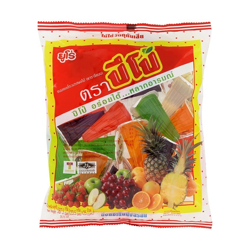 Pipo Jelly ปีโป้ เยลลี่ กลิ่นผลไม้ อร่อยได้หลายอารมณ์ | Lazada.co.th