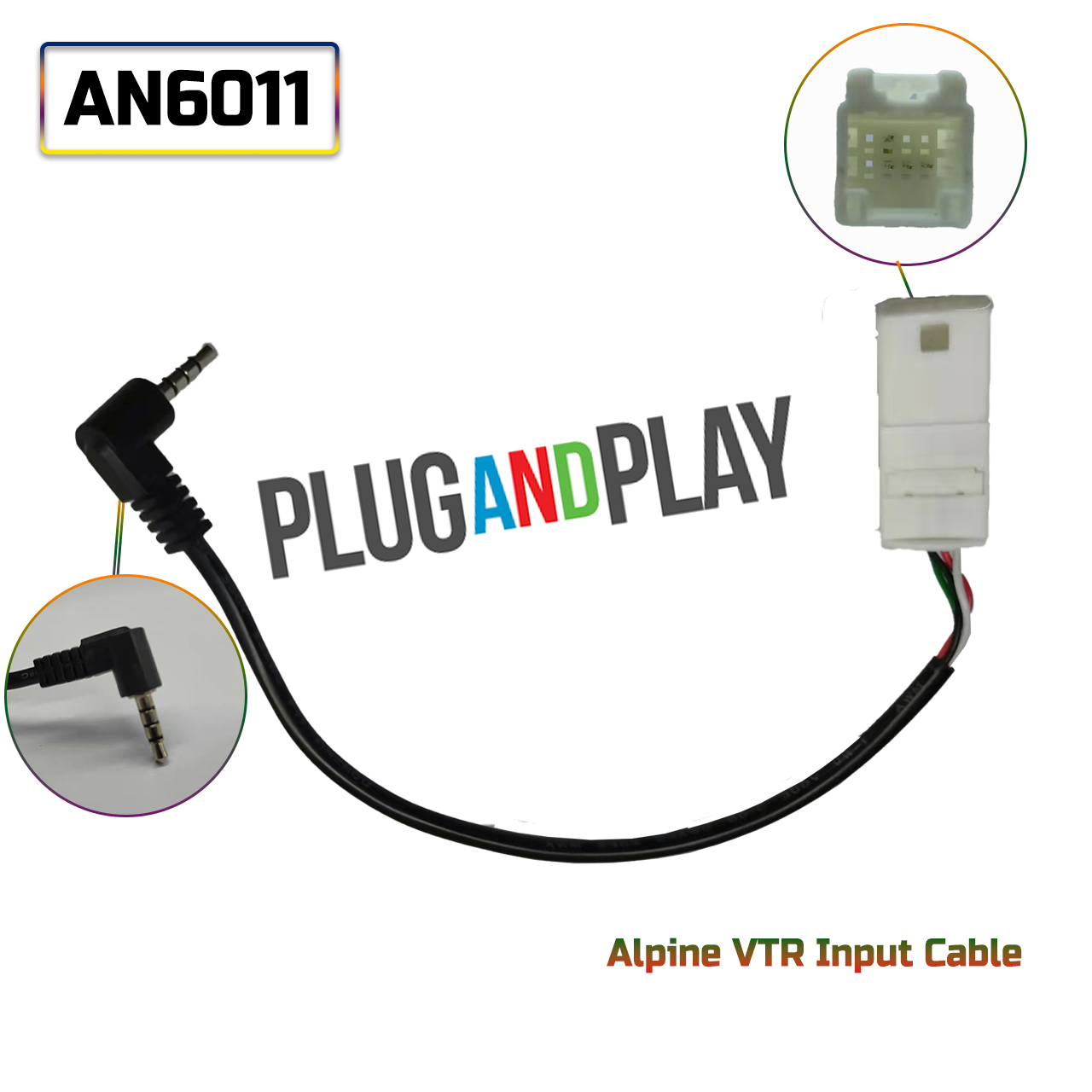Alpine VTR Input Cable Socket AN6011 | Lazada