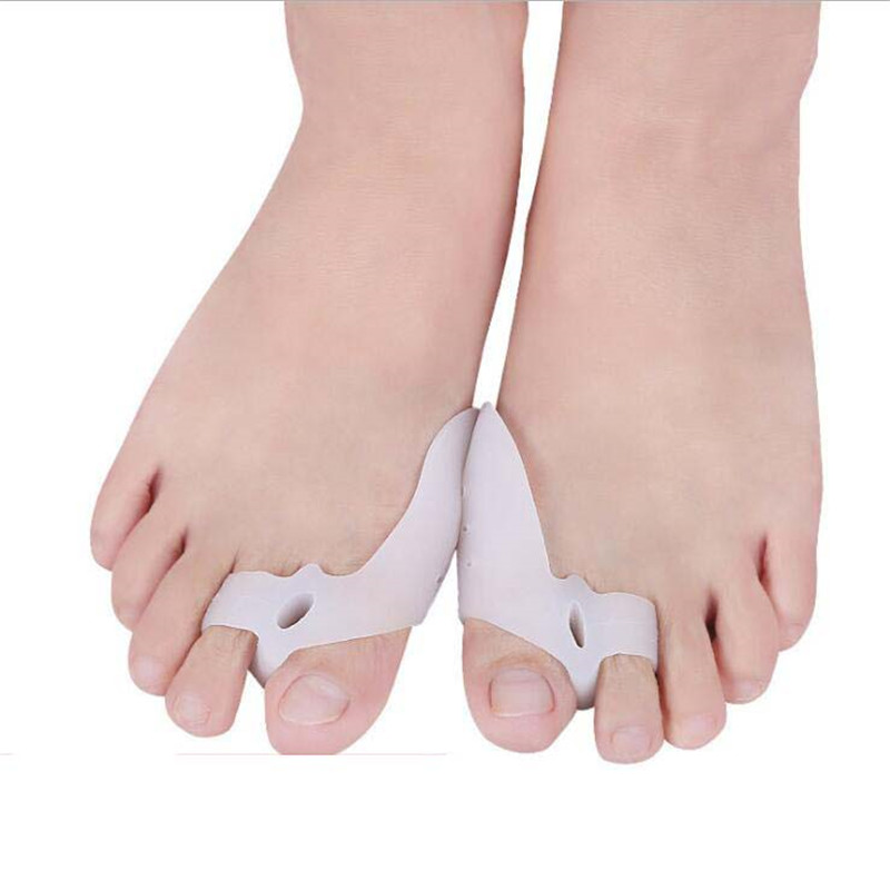 【EleganceWorld】Big Toe Straightener Thumb Valgus Protector Silicone Gel ...