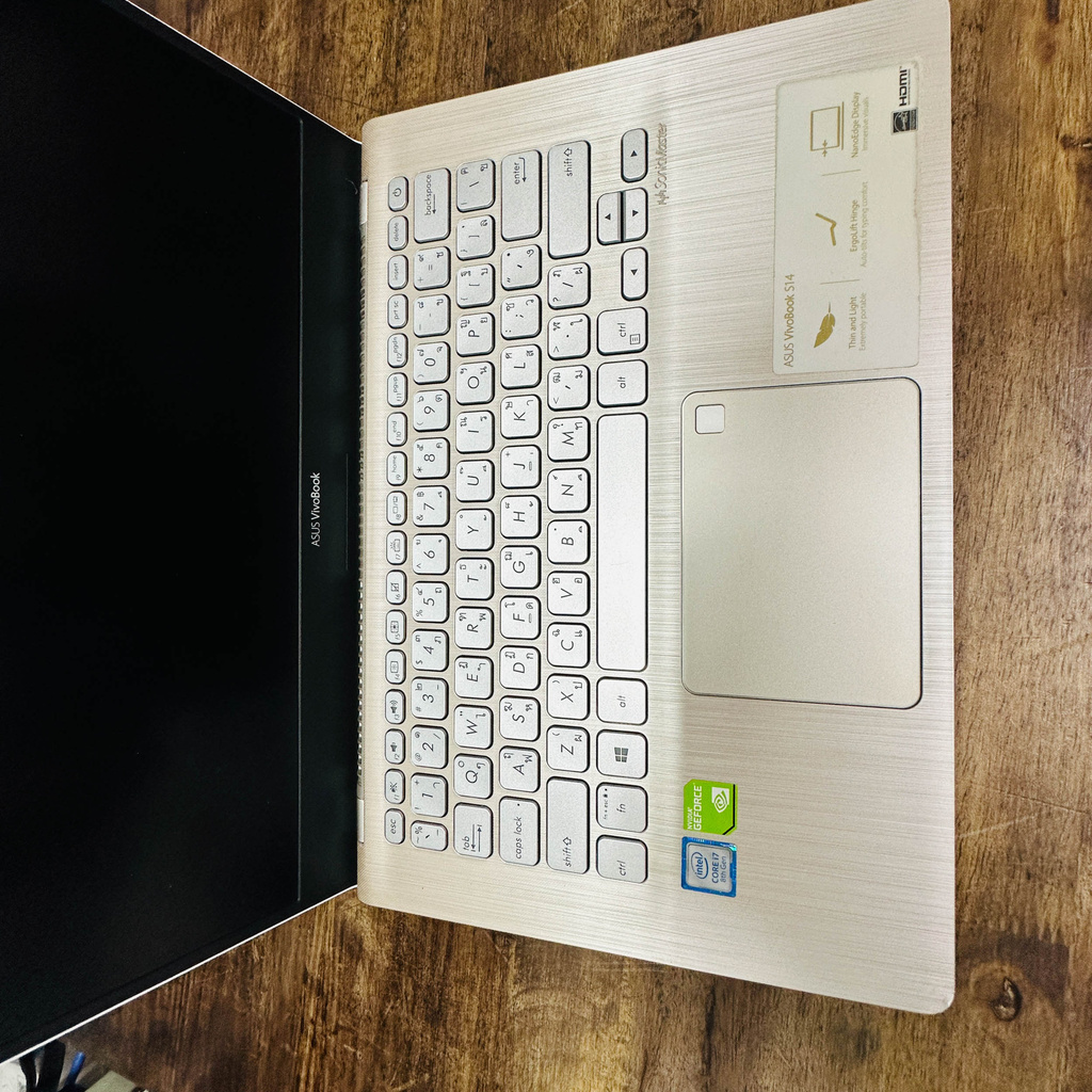 Asus VivoBook S14 S410UN i7 gen 8 keyboard มีแสง สภาพดีมือสอง - ไอคอนเอ ...