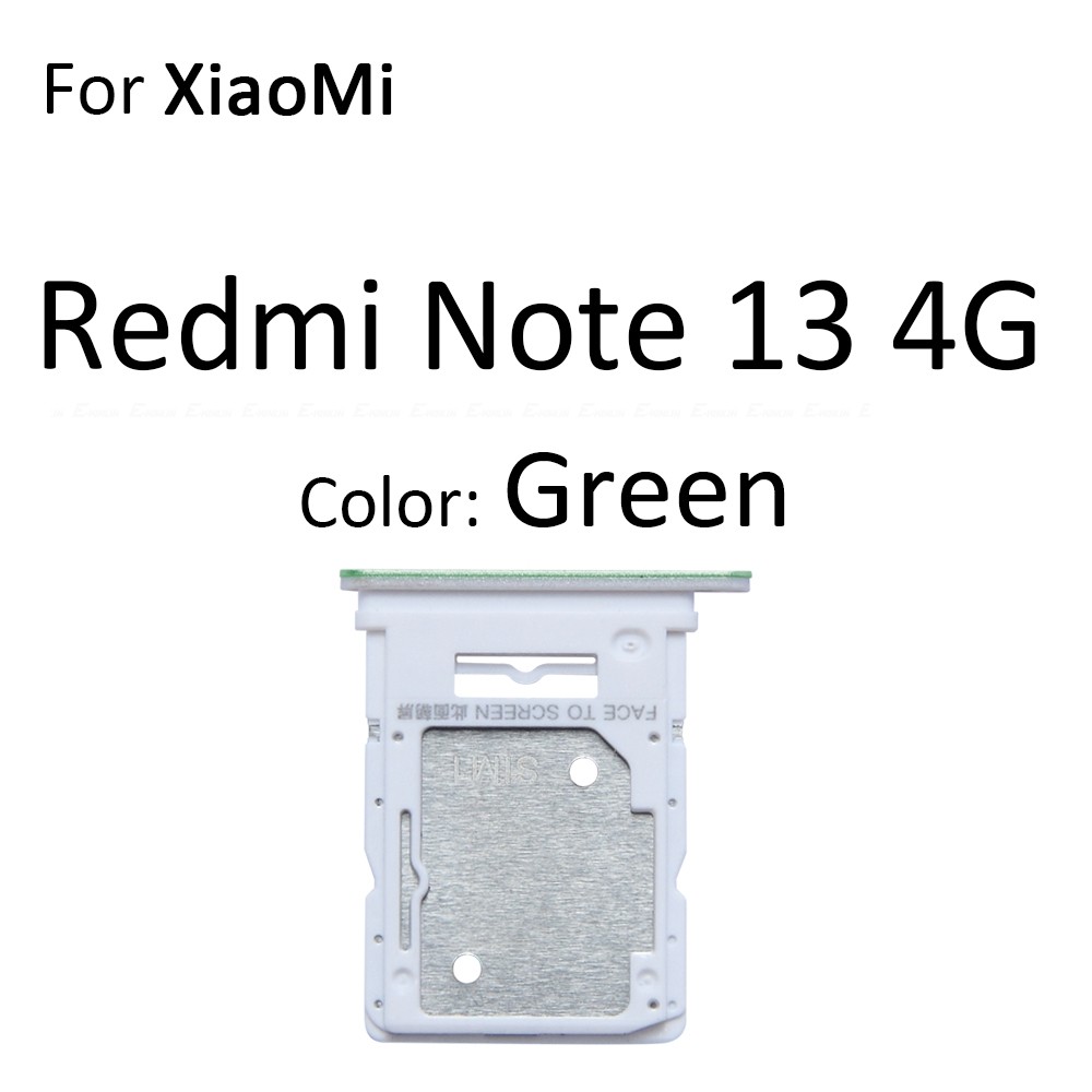 Sim Card Tray Socket Slot Reader Adapter For XiaoMi Redmi Note 13 4G 5G ...