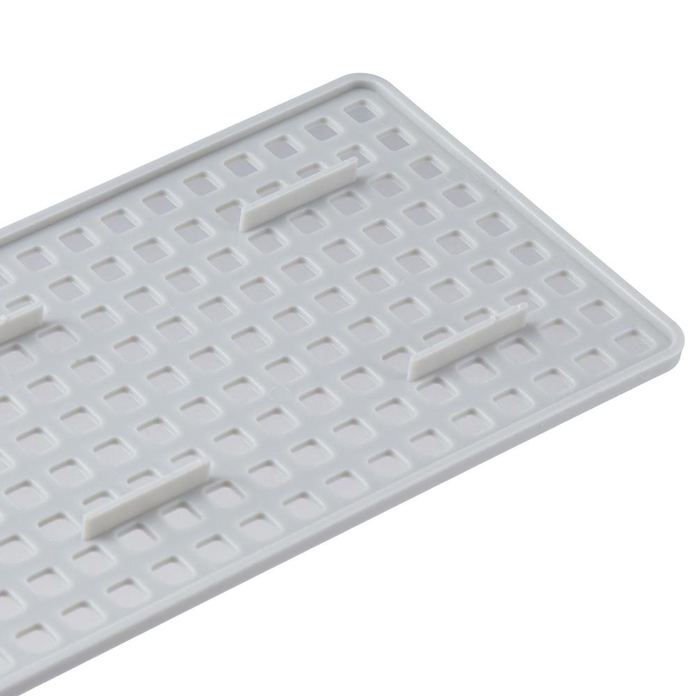 Hot Fruit Dryer Tray Rectangle Plastic Dish Racks Tableware Double ...