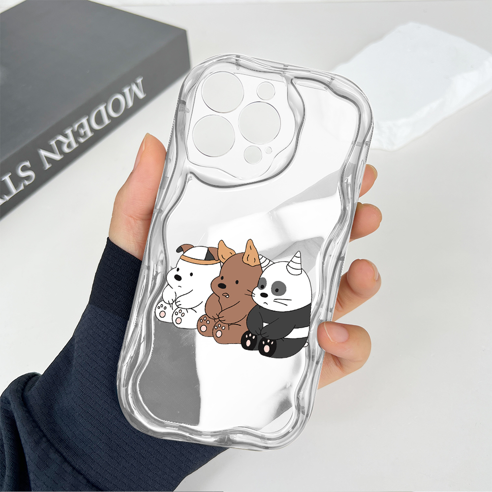 Jizetin for Realme C53 C51 Note 50 Narzo N53 Back Cover We Bare Bears ...