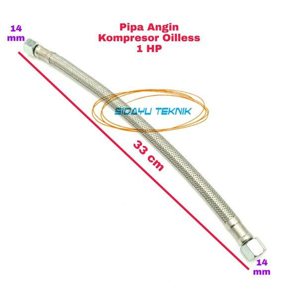Pipa Angin Kompresor Oilless 1Hp | Lazada Indonesia
