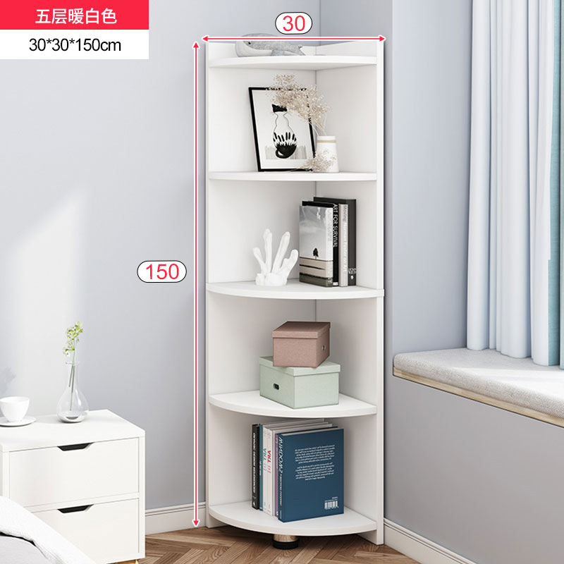 (Ready Stock) Corner Shelf Book Shelf Book Cabinet Decorative Shelf ...