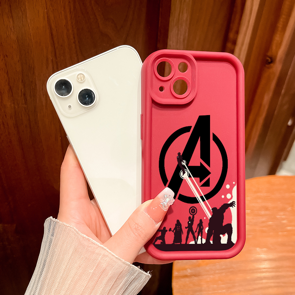 ZeroQiQi for Samsung A24 4G Back Cover Letter A Soft Rubber Ladder ...