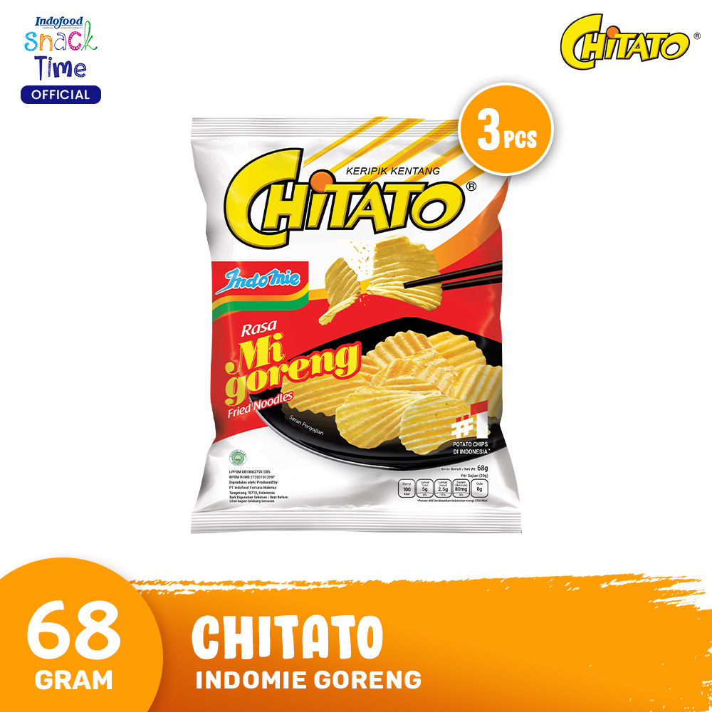 Chitato Indomie Goreng 68 Gr - 3 Pcs | Lazada Indonesia