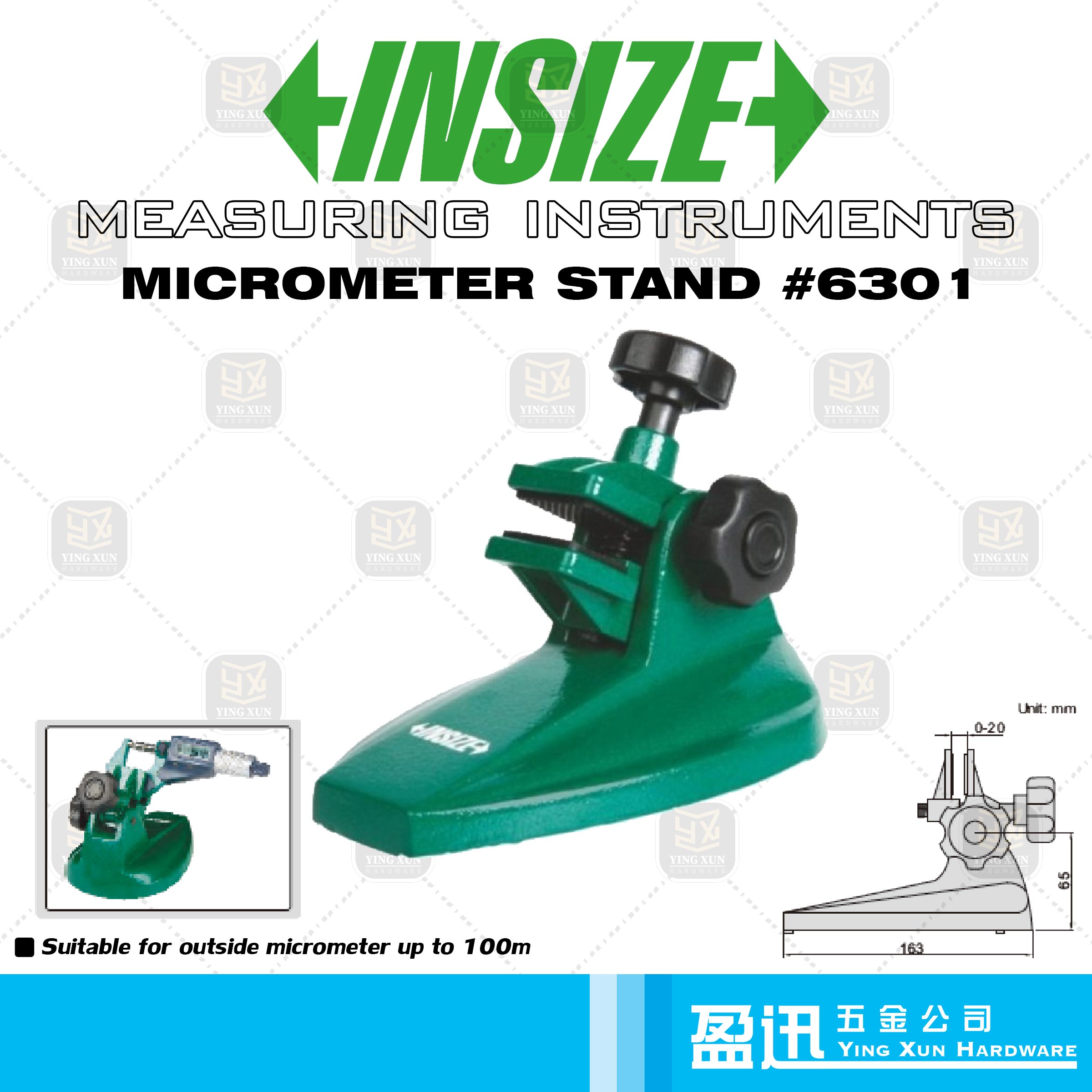 Insize Micrometer Stand #6301 | Lazada