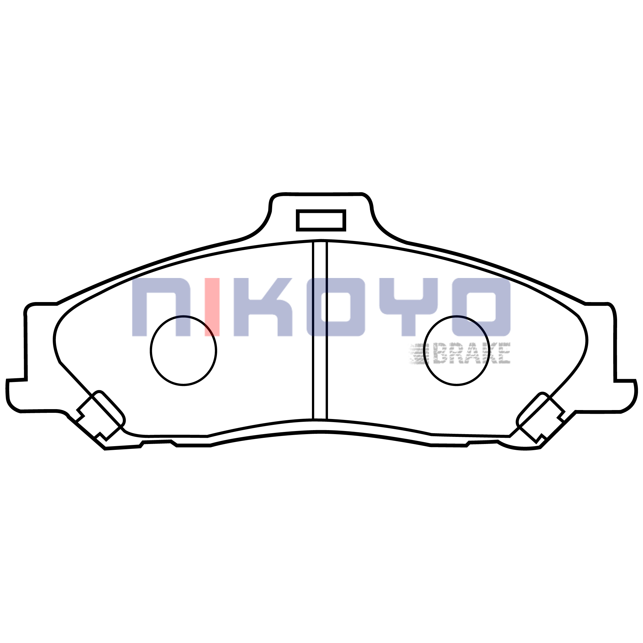 NIKOYO BRAKE ผ้าเบรค ford ranger ปี 1998 ผ้าเบรค Mazda FIGHTER ปี 1998 ...