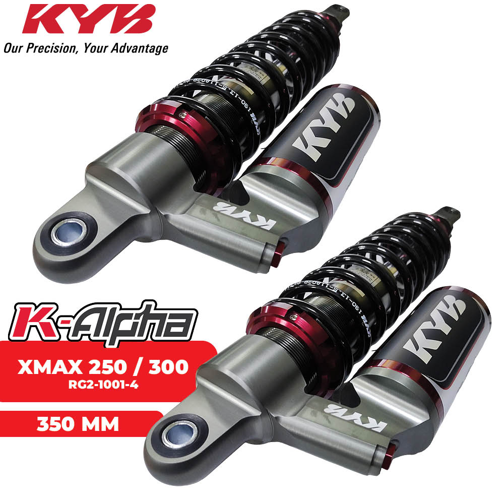 KYB K-Alpha XMAX [350mm] Motorcycle Shock Absorber (Made in Thailand ...