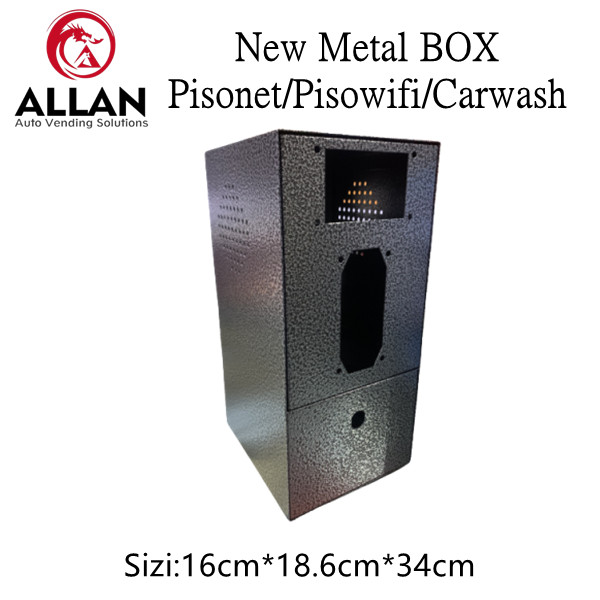 ALLAN Complete Metal Box For Pisonet / Piso Wifi /Pisowifi / Carwash ...