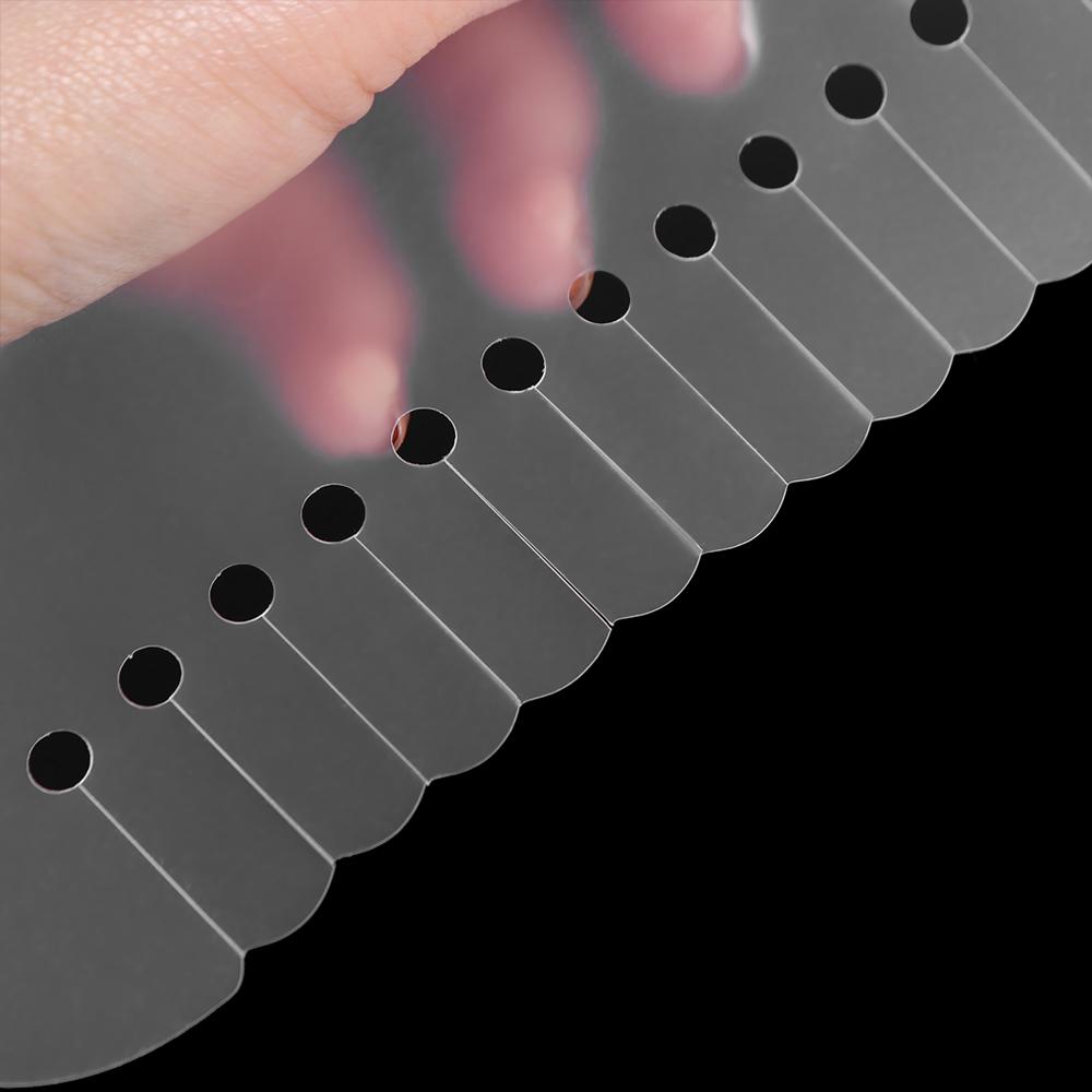 Heat Protection Sheet Multi Hole Hair Heat Shield Guards Makeup Durable ...