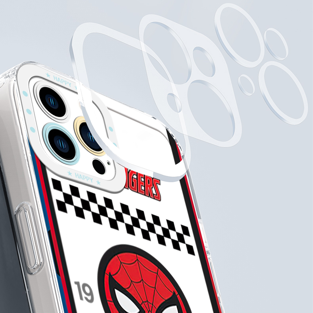 YYDS for Samsung A06 Back Cover Marvel Iron Man Transparent Crystal TPU ...