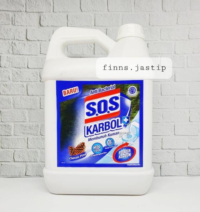 Sos Karbol Wangi 4L / Sos Pembersih Lantai Anti Bacterial Terbaik ...
