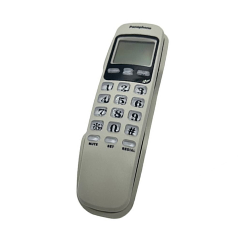 LONGB Wall Mounted Corded Telephone Compact Desktop House Phones ...